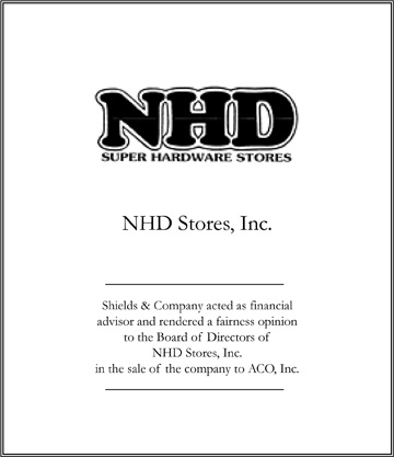 NHD Stores