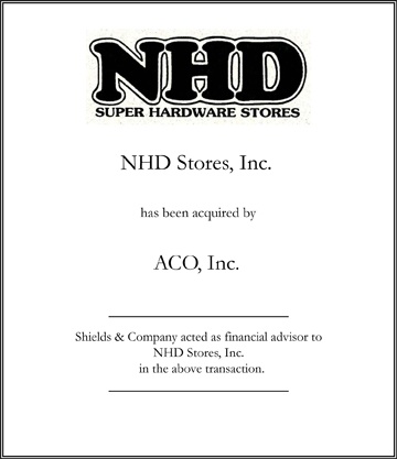NHD Stores, Inc.
